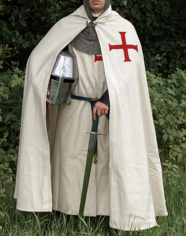 Das Ritterhaus - Mittelalterladen.com - Umhang der Templer